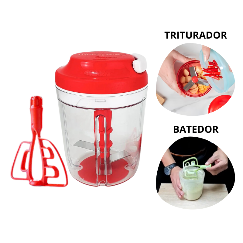 Tupperware Turbo Chef Plus 730ml Vermelho - Loja Tupperware ChefeWare