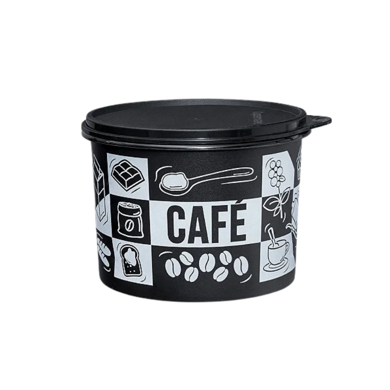 Tupperware® Tupper Caixa Café 700g Pop Box - Loja Tupperware ChefeWare