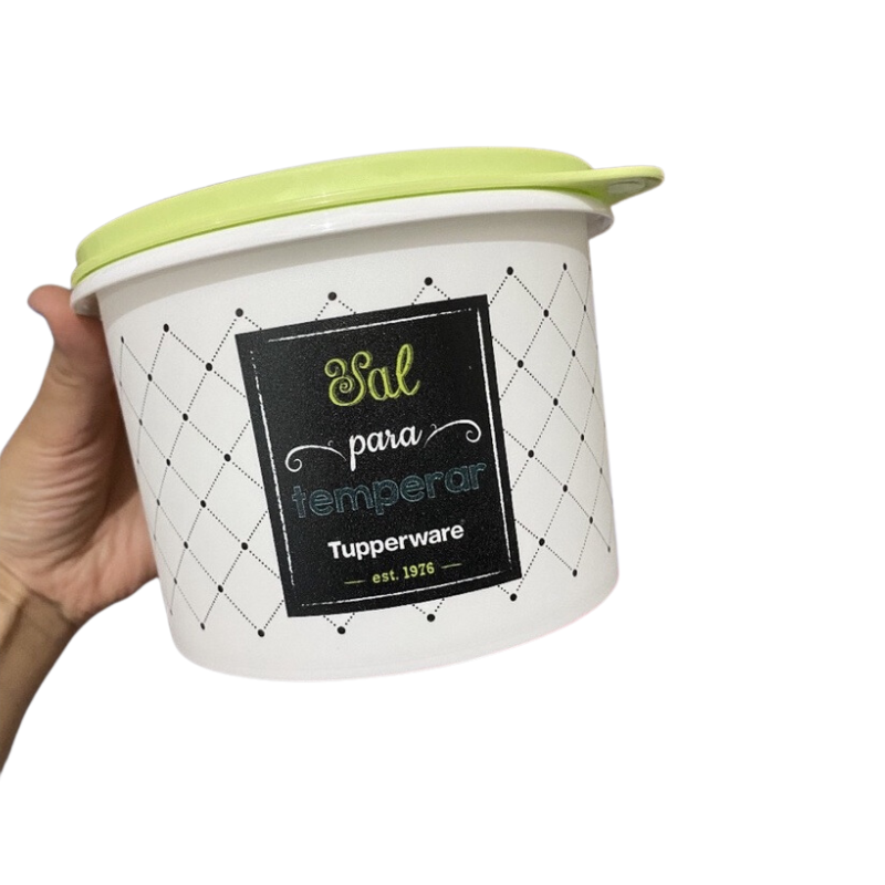 Tupperware® Caixa de Sal 1kg Bistrô - Loja Tupperware ChefeWare