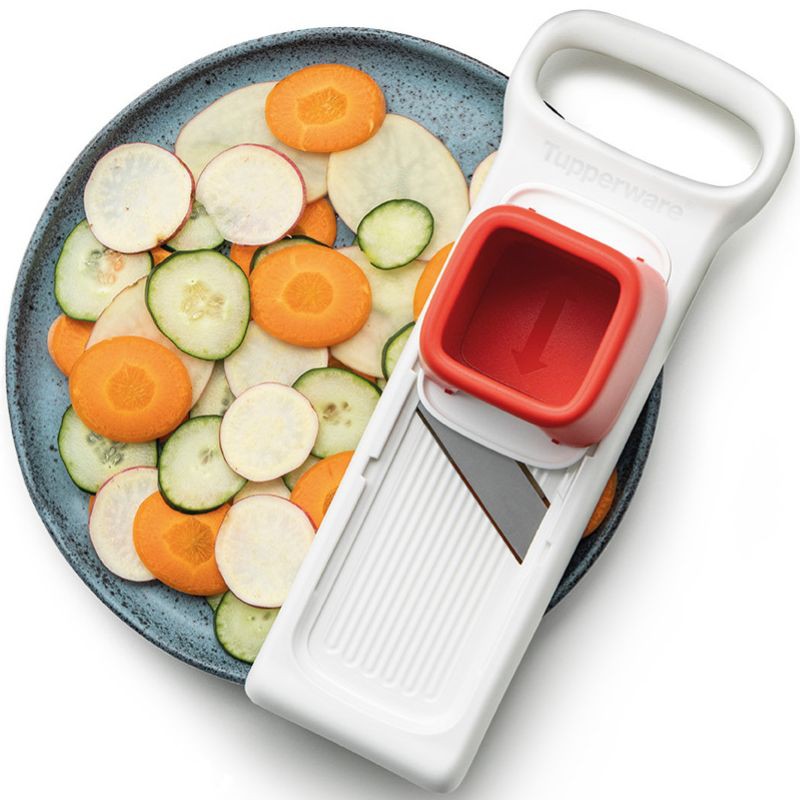 Tupperware Super Chef Mini Fatiador Branco e Vermelho - Loja Tupperware ...