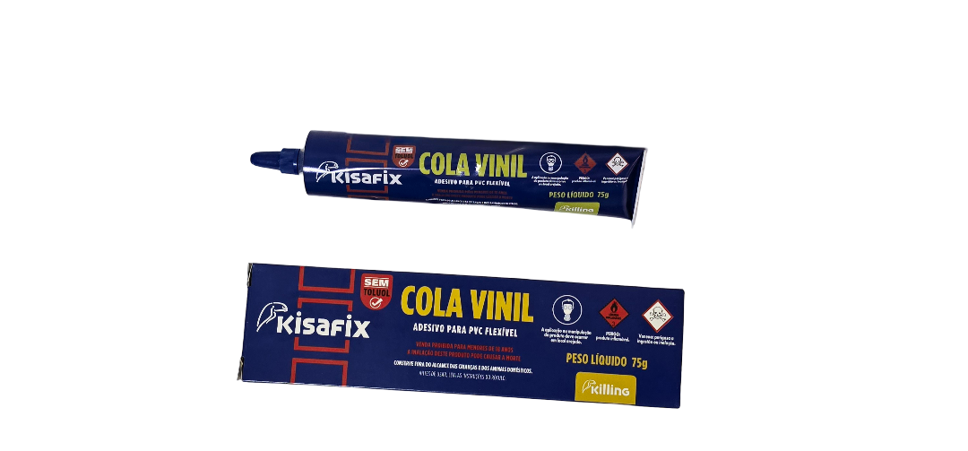 Cola Vinil Bisnaga 75gr Kisafix - Palhas Naturais e Produtos para decoração