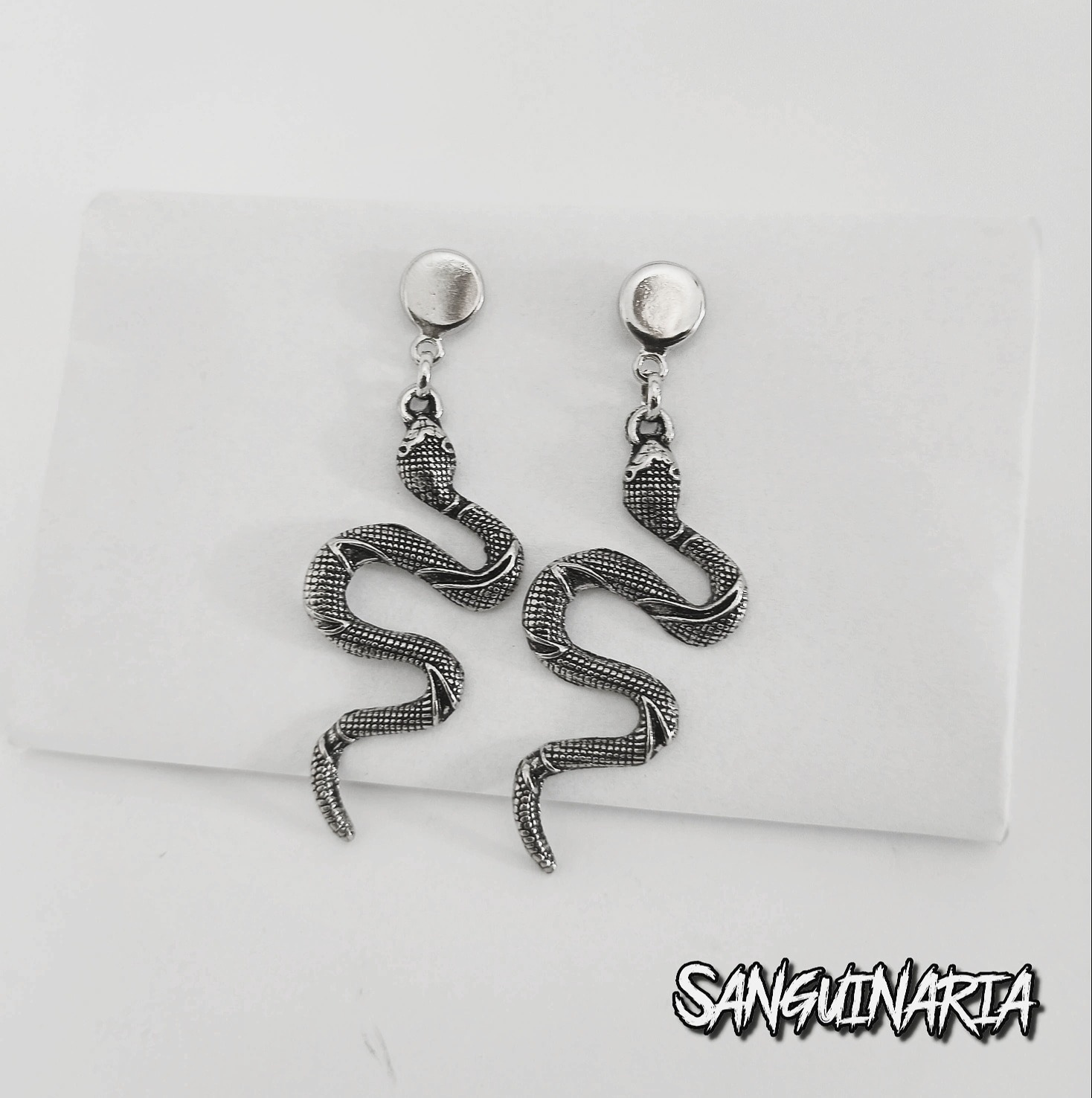 Brincos Snake - Loja Sanguinária