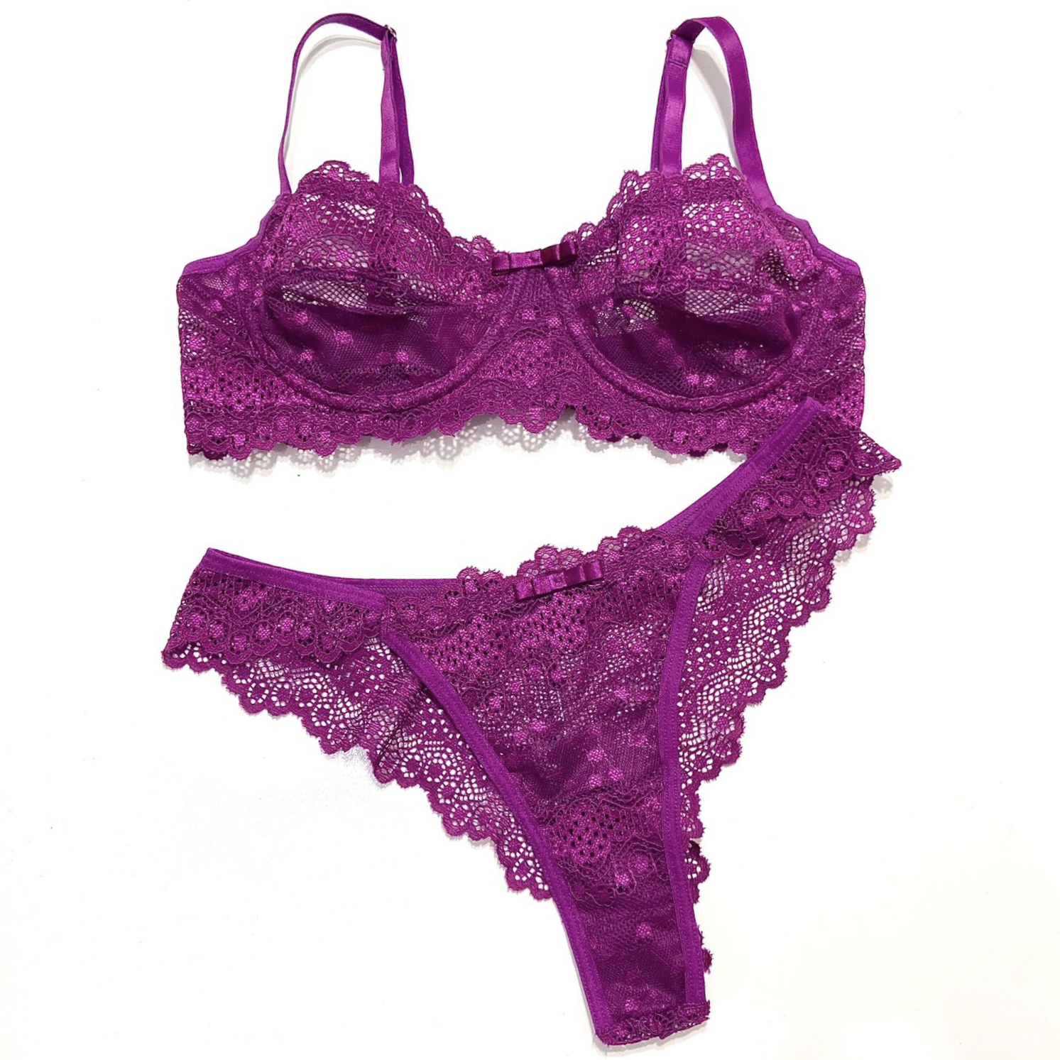 Conjunto Carolina - Violeta - Mood Lingerie
