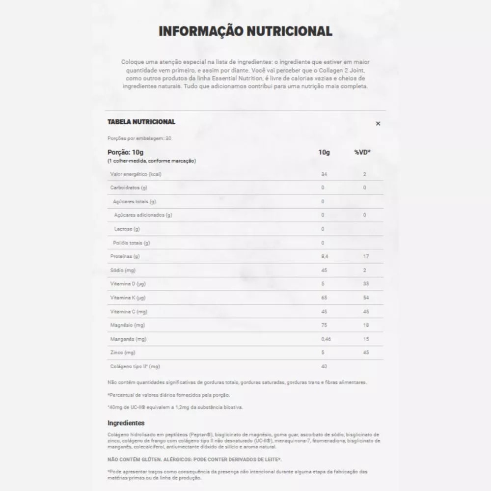 Collagen Skin - Verisol - Essential Nutrition - Biomax Suplementos a ...