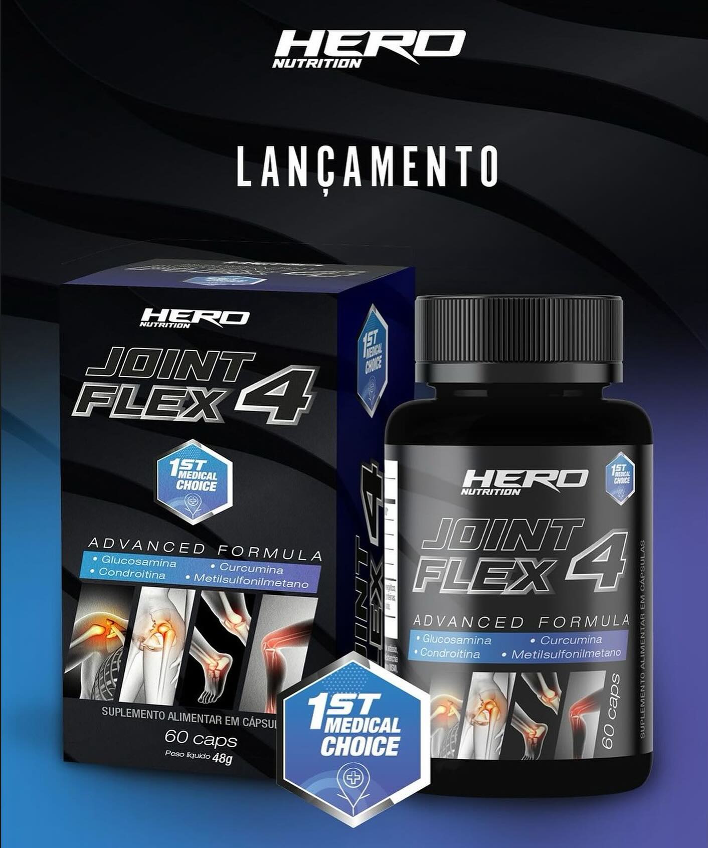 Joint Flex4 - Adavanced Formula Hero Nutrition - Biomax Suplementos a ...