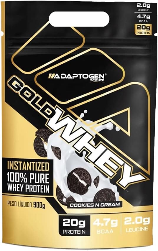 Gold Whey protein Concentrado - Adaptogen - Biomax Suplementos a ...