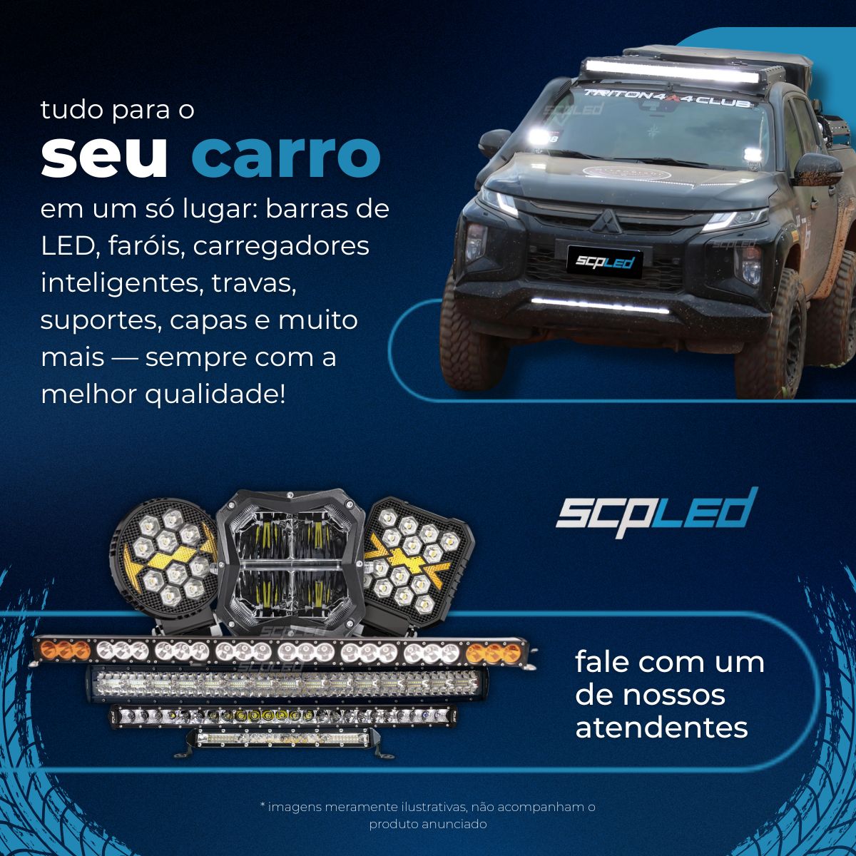 BARRA DE LED 80CM RETA 234W ILUMINAÇÃO BRANCA LINHA SUPER SLIM SCP-5234 ...