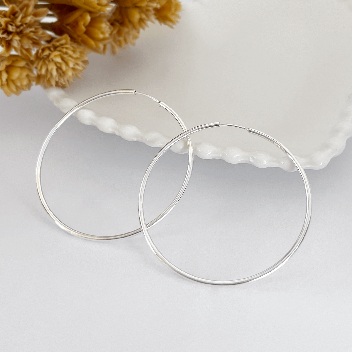 Brinco de Argola Prata 925 – Elegância Atemporal - Zago Joias ...