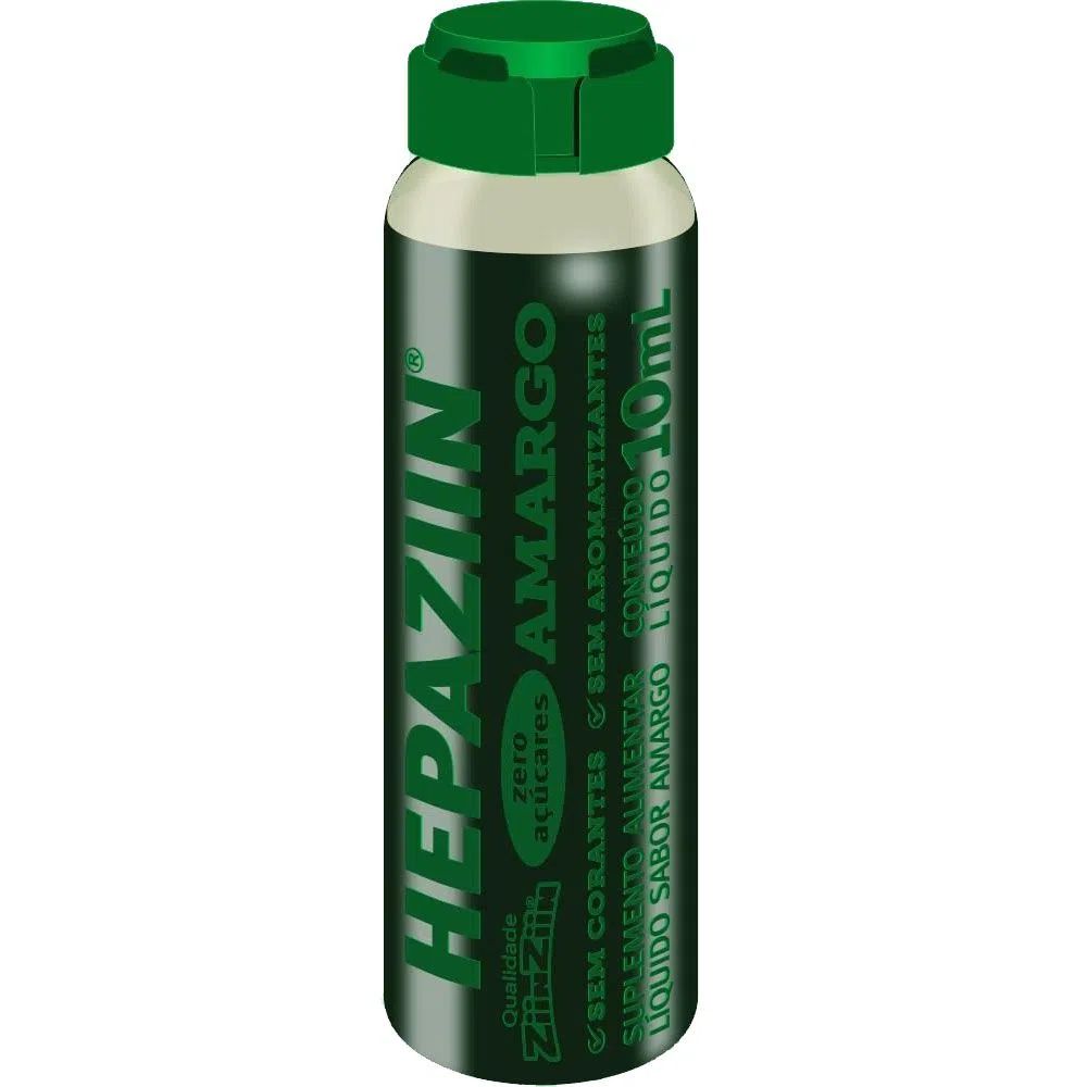 Hepazin Amargo Zero Açúcar 24uni de 10ml cada - Ziinziin - Supremo ...