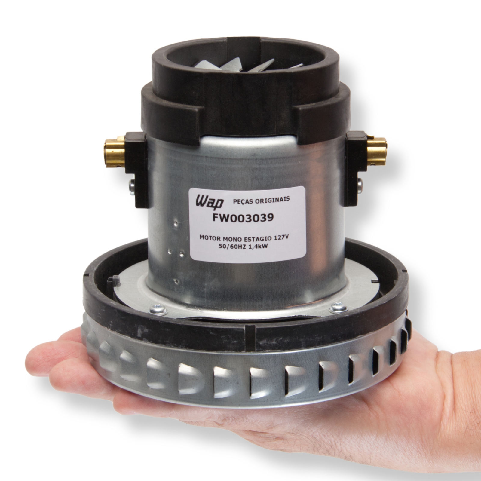 WAP Original Motor Elétrico Mono Estágio 1400W para Aspirador GT Profi ...