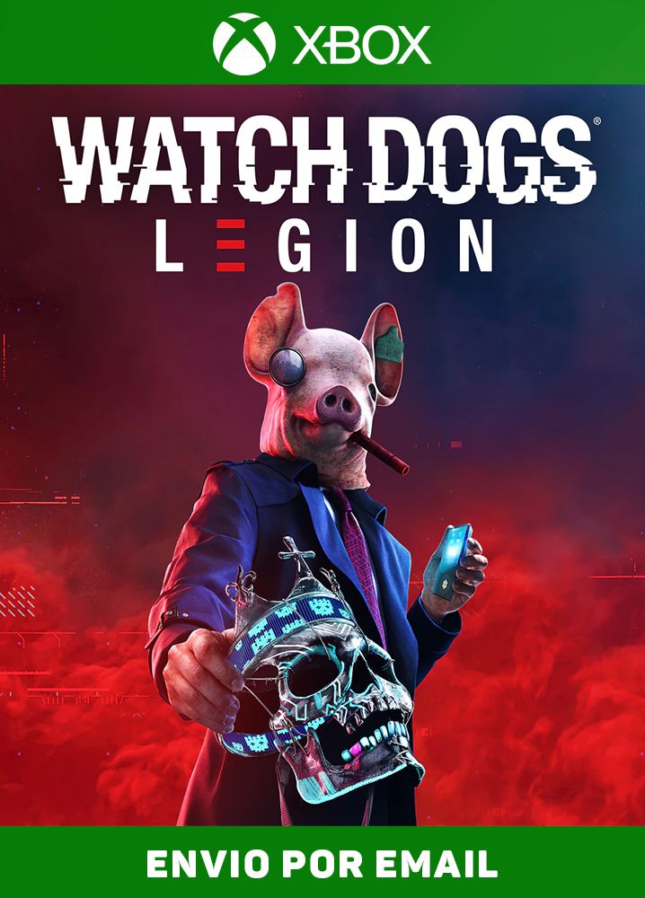 Watch Dogs: Legion XBOX ONE MÍDIA DIGITAL - GT GAMES