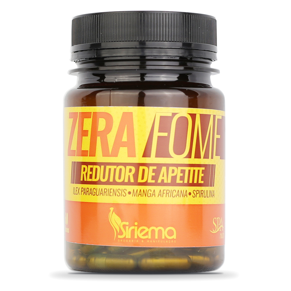 Zera fome 120 caps - Farmácia Siriema - Drogaria e Manipulação