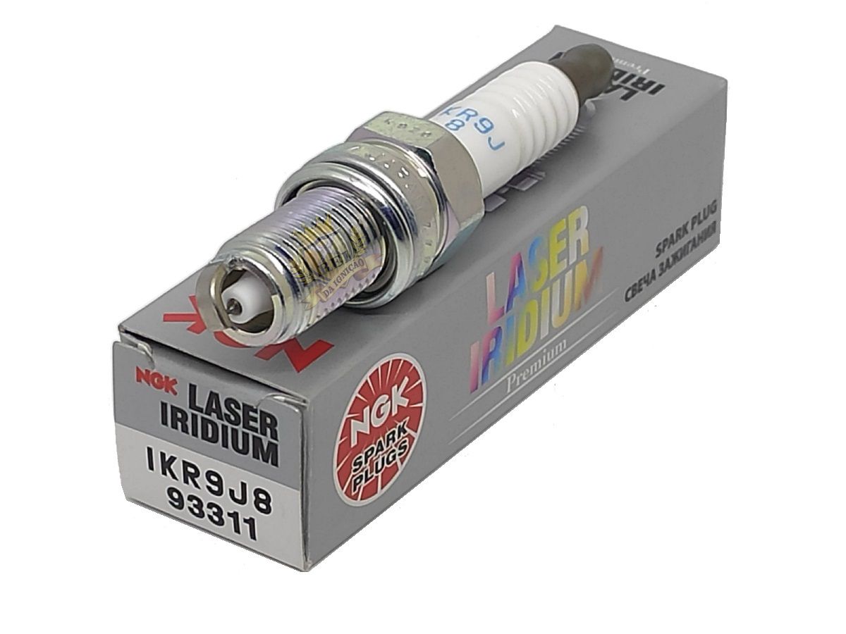 NGK IKR9J8 VELA DE IGNIÇÃO LASER IRIDIUM 4 VELAS - Rei da Ignicao