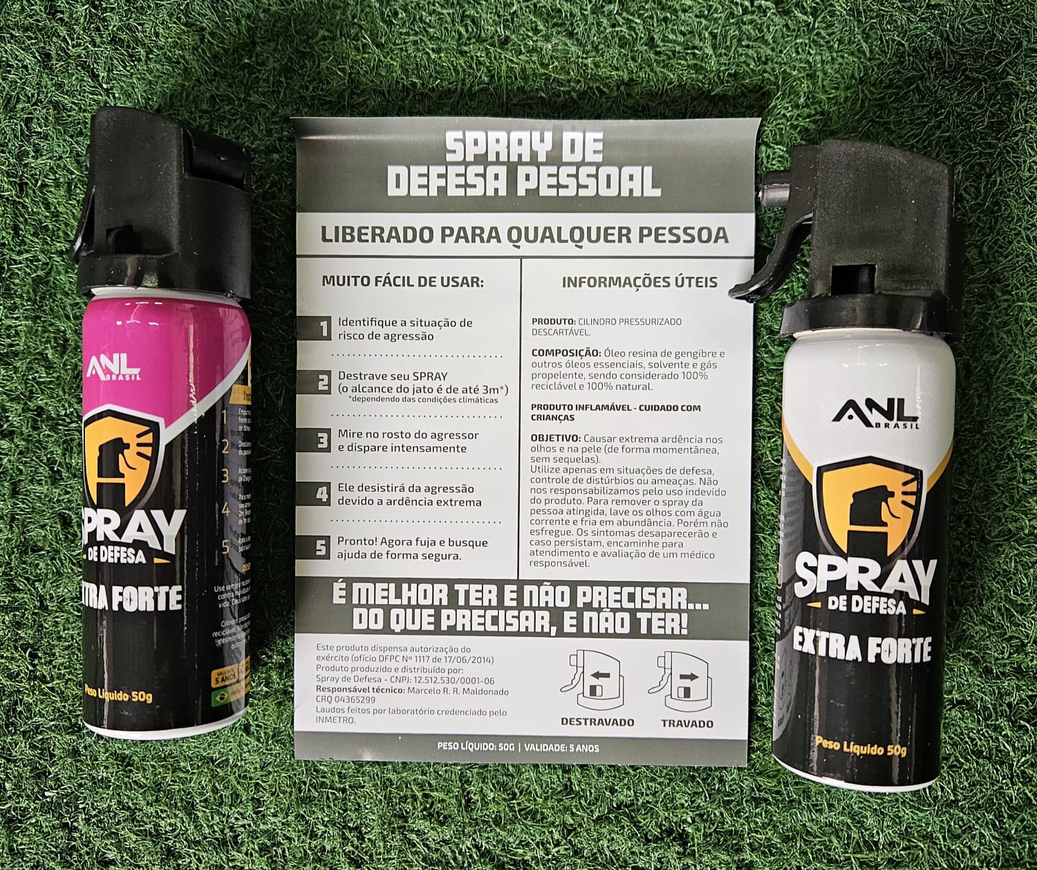 SPRAY DE DEFESA PESSOAL - Loja Krav Maga Caveira