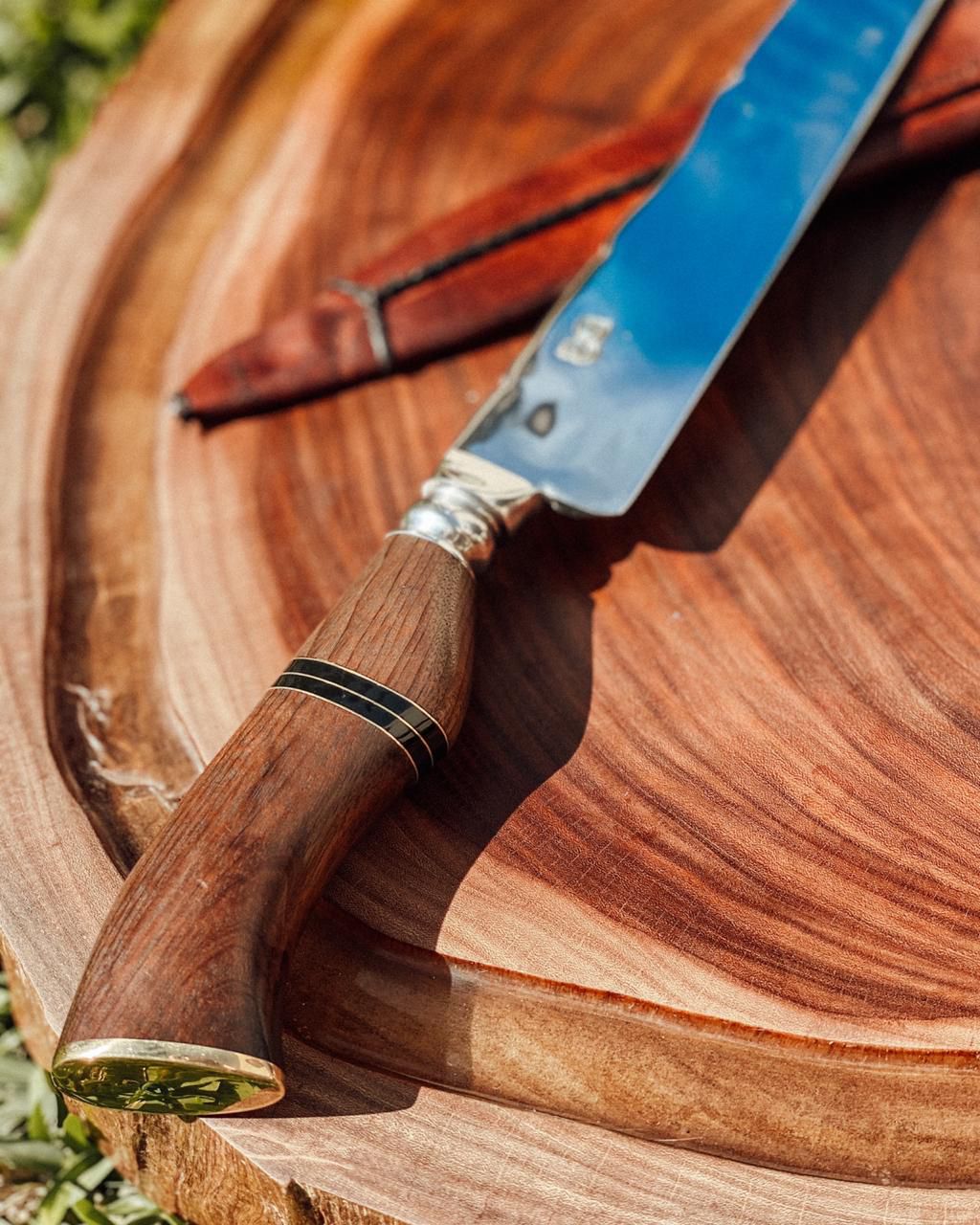 Faca tradicional forjada inox 10" (Cabo Variado) - Tamaru Gourmet