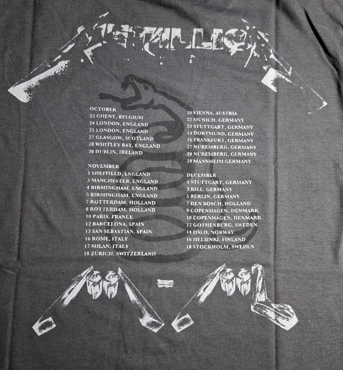 Metallica - Tour 91-92 - RockLand