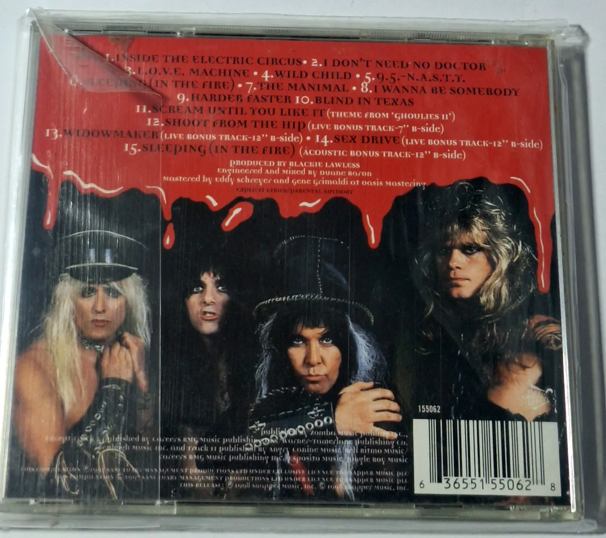 Wasp - Live... In The Raw (Usado) - RockLand