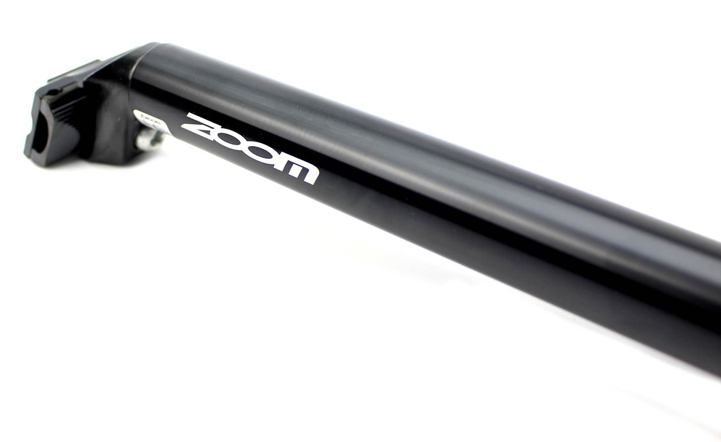 Canote Bicicleta MTB ou Speed Zoom C207 Alumínio 28.6 x 350mm Preto com ...