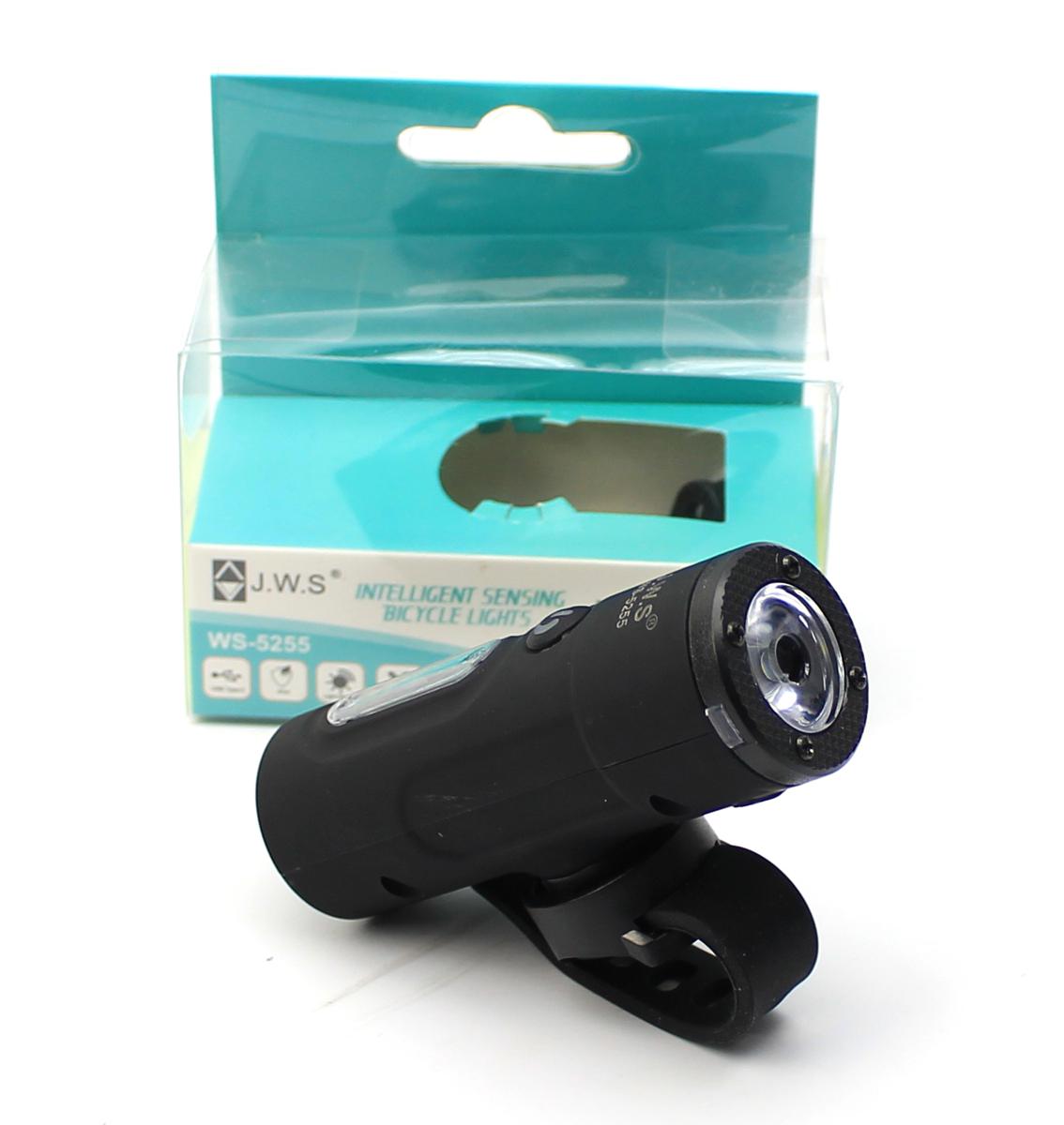 Lanterna Farol Dianteiro Bicicleta JWS WS-5255 Super Led 800 Lumens Recarregável - XCO Bikes