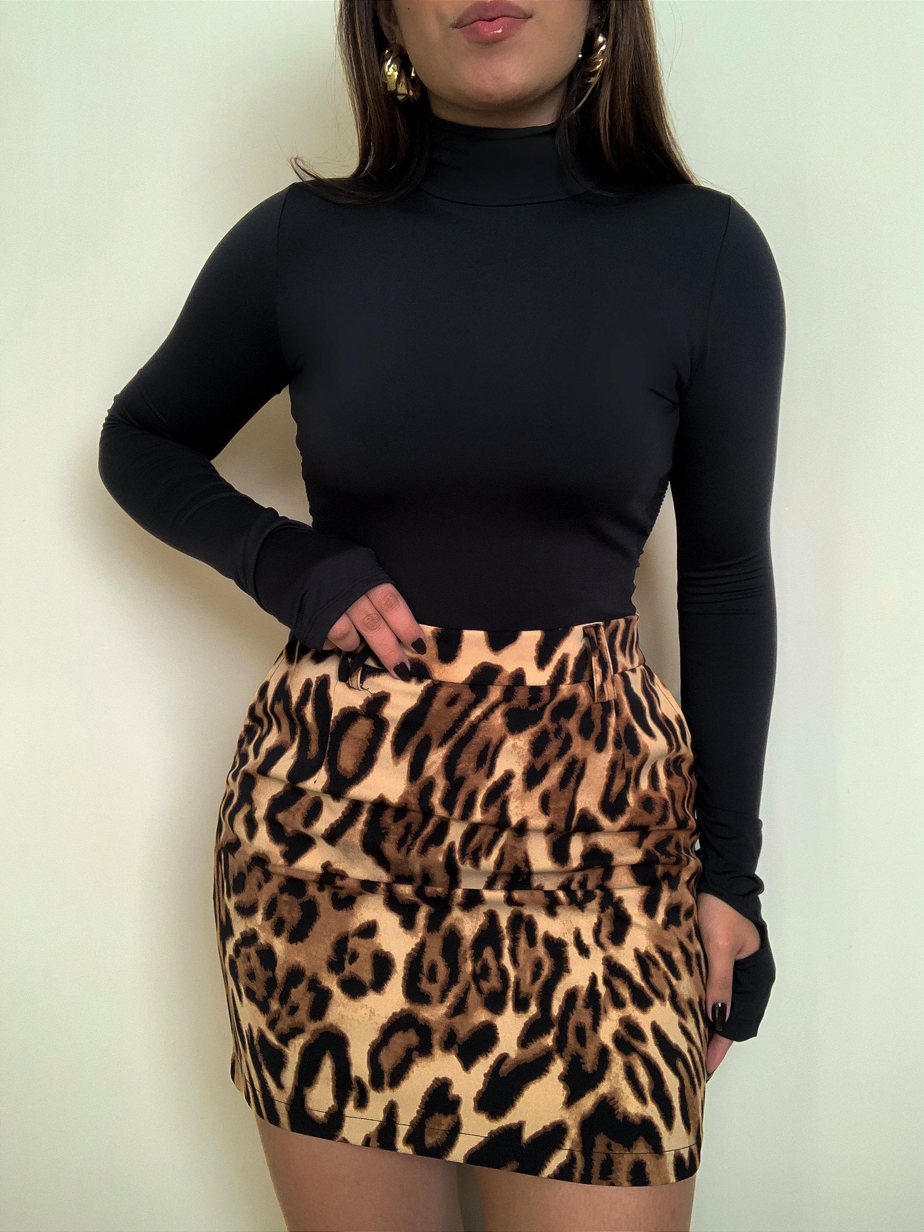Saia Curta Anita Animal Print - Isa Baldo - A Sua Loja de Roupas ...