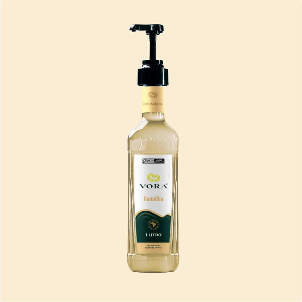 Xarope Vora Baunilha 1l - Loja Online - Amiste Café