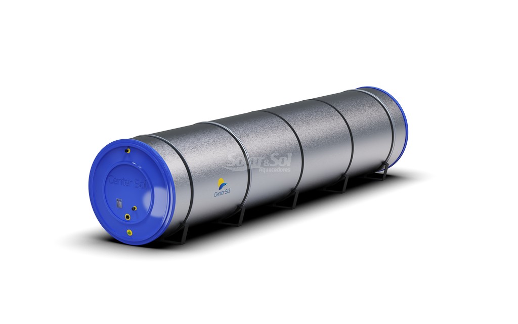 Boiler 5000 litros / BAIXA PRESSÃO D. 1.16" / INOX 316L / SolareSol ...