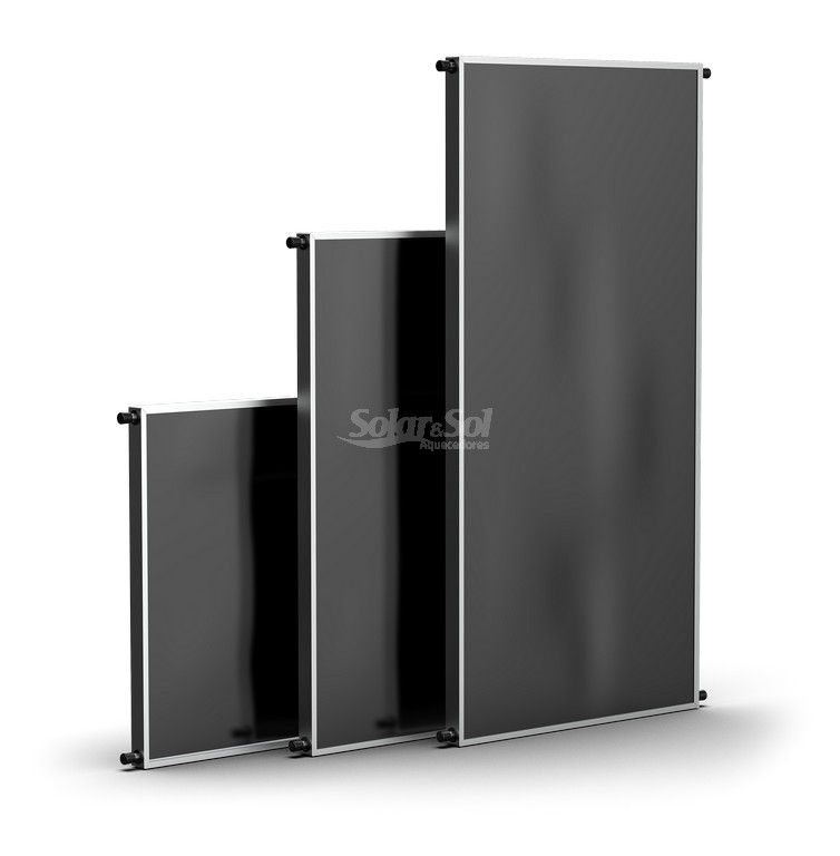 Coletor Solar Fechado - Cobre 2x1 PP - Solaresol - Solar e Sol Aquecedores