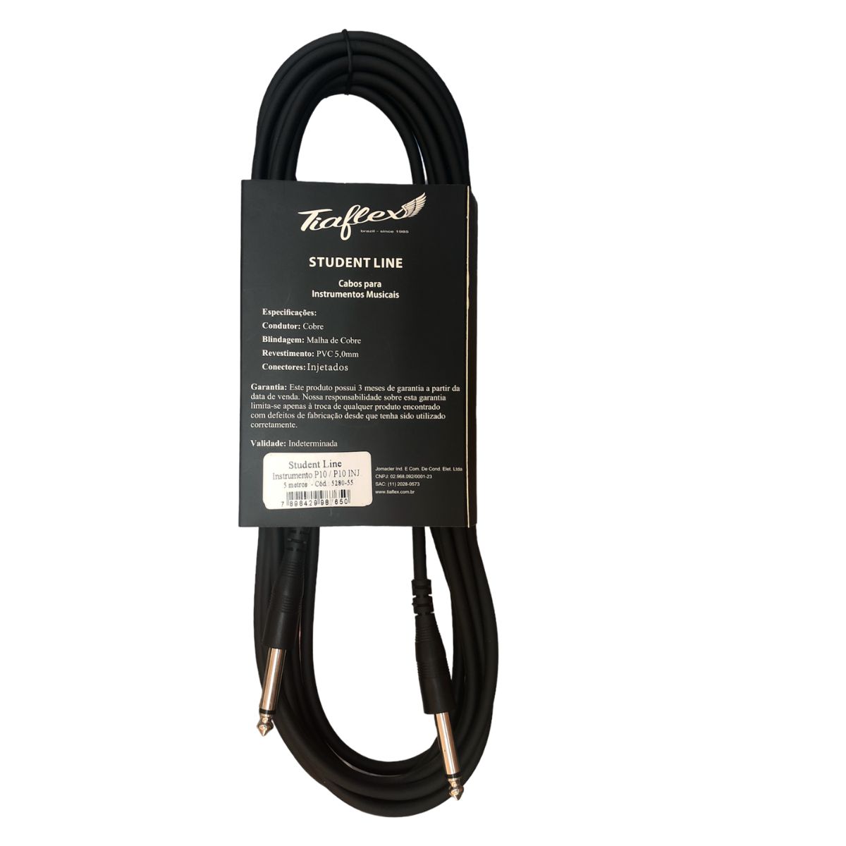 CABO P10 5M - STUDENT LINE - Pratic Music