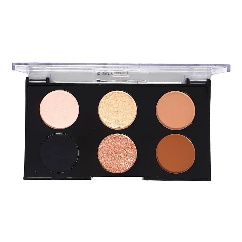 Paleta de Sombras Basic 6 Cores 13g Dride, Cia das Maquiagens - ciadasmaquiagens