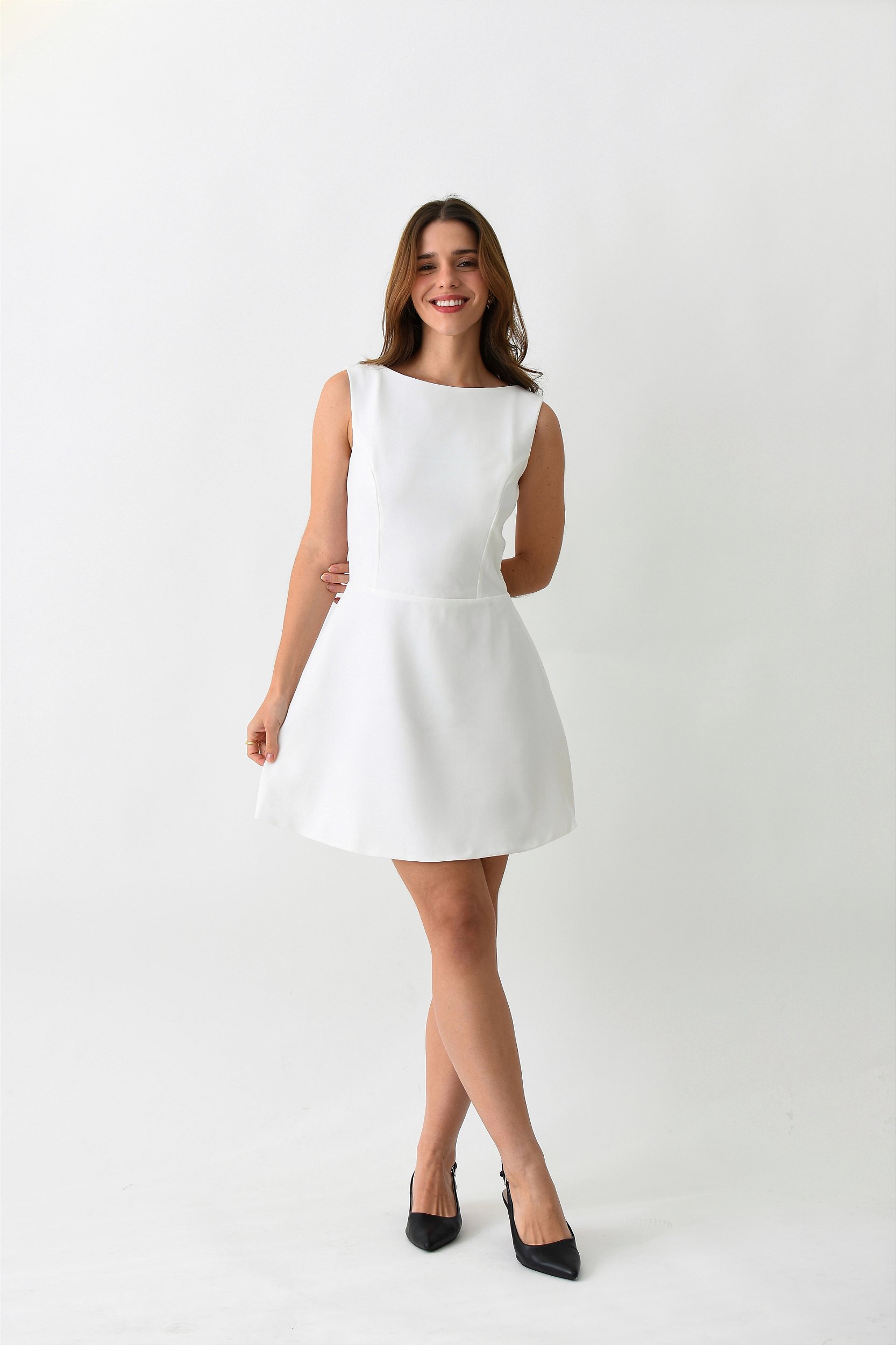 Vestido Audrey Off-White - NICCLA: Roupas Femininas - NICCLA