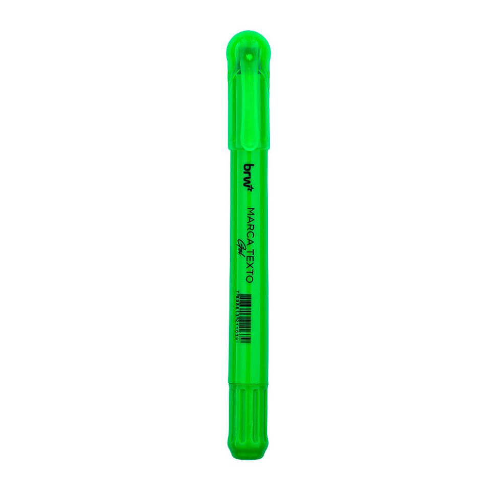 Caneta Marca Texto Gel Retrátil Neon Fluorescente BRW - Fancy Goods