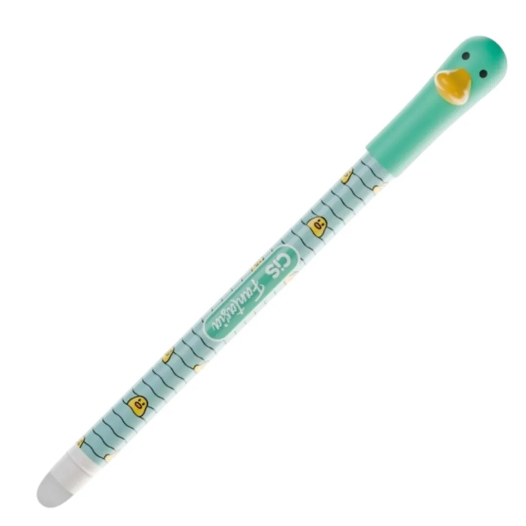Caneta Gel 0.5 Apagável Fantasia Pato - Fancy Goods