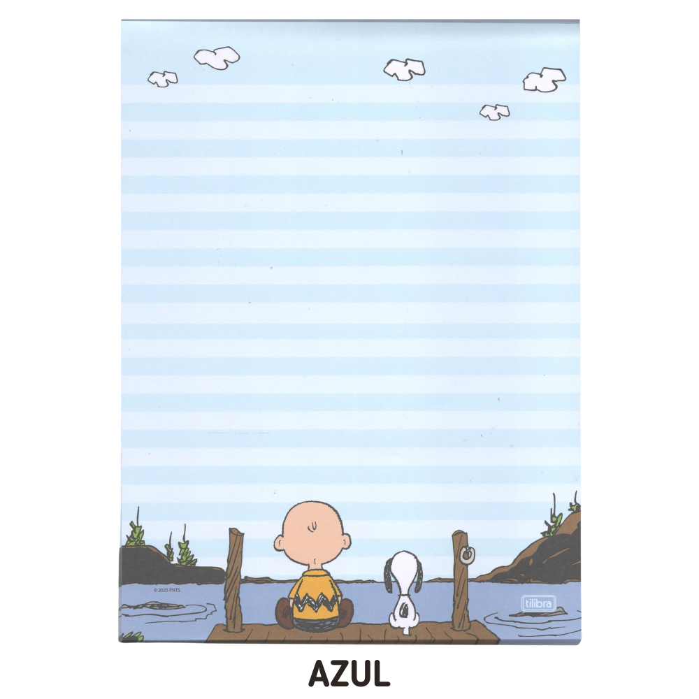 Bloco de Papel de Cartas 50 Folhas Snoopy - Fancy Goods