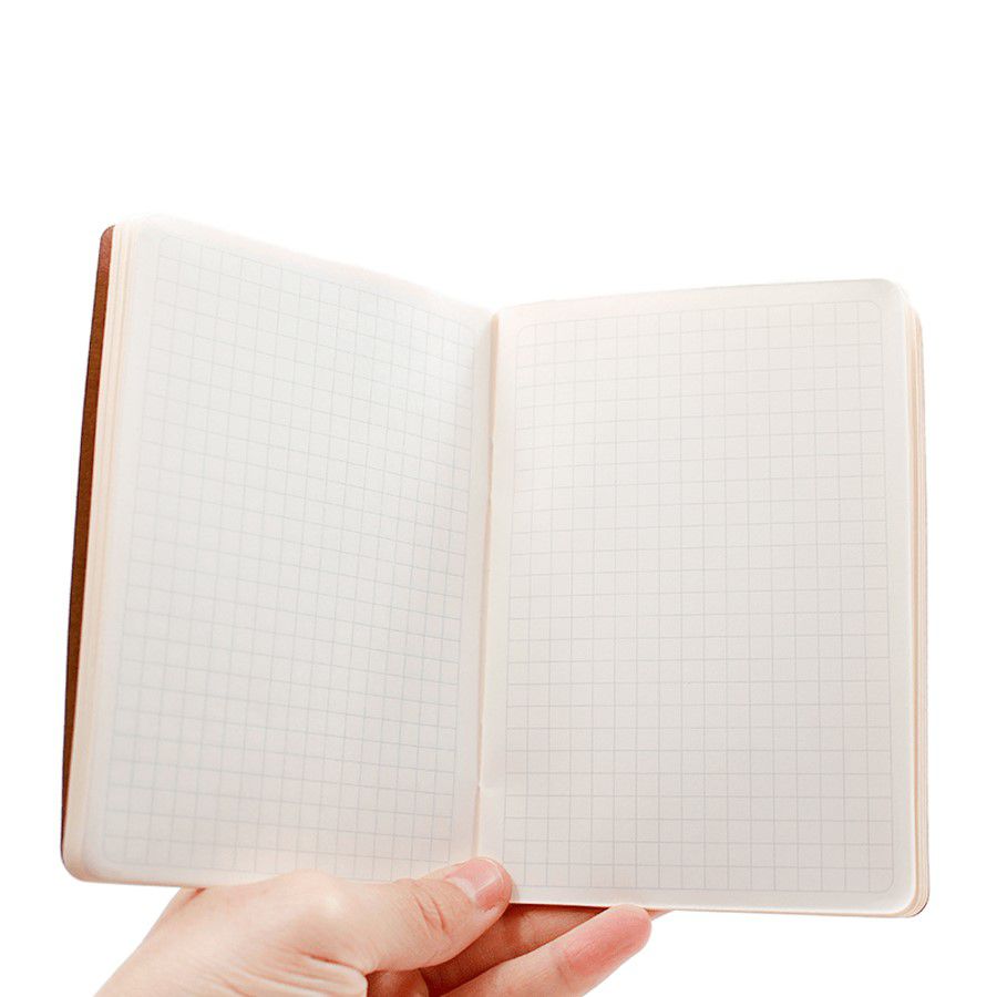 Mini Caderno Quadriculado Kraft Para Mini Planner A.Craft - Fancy Goods