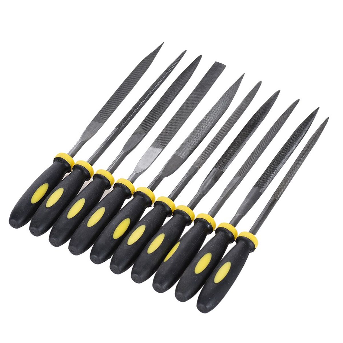 Kit De Micro Limas Profissional 140mm Com Cabo De Borracha - American ...