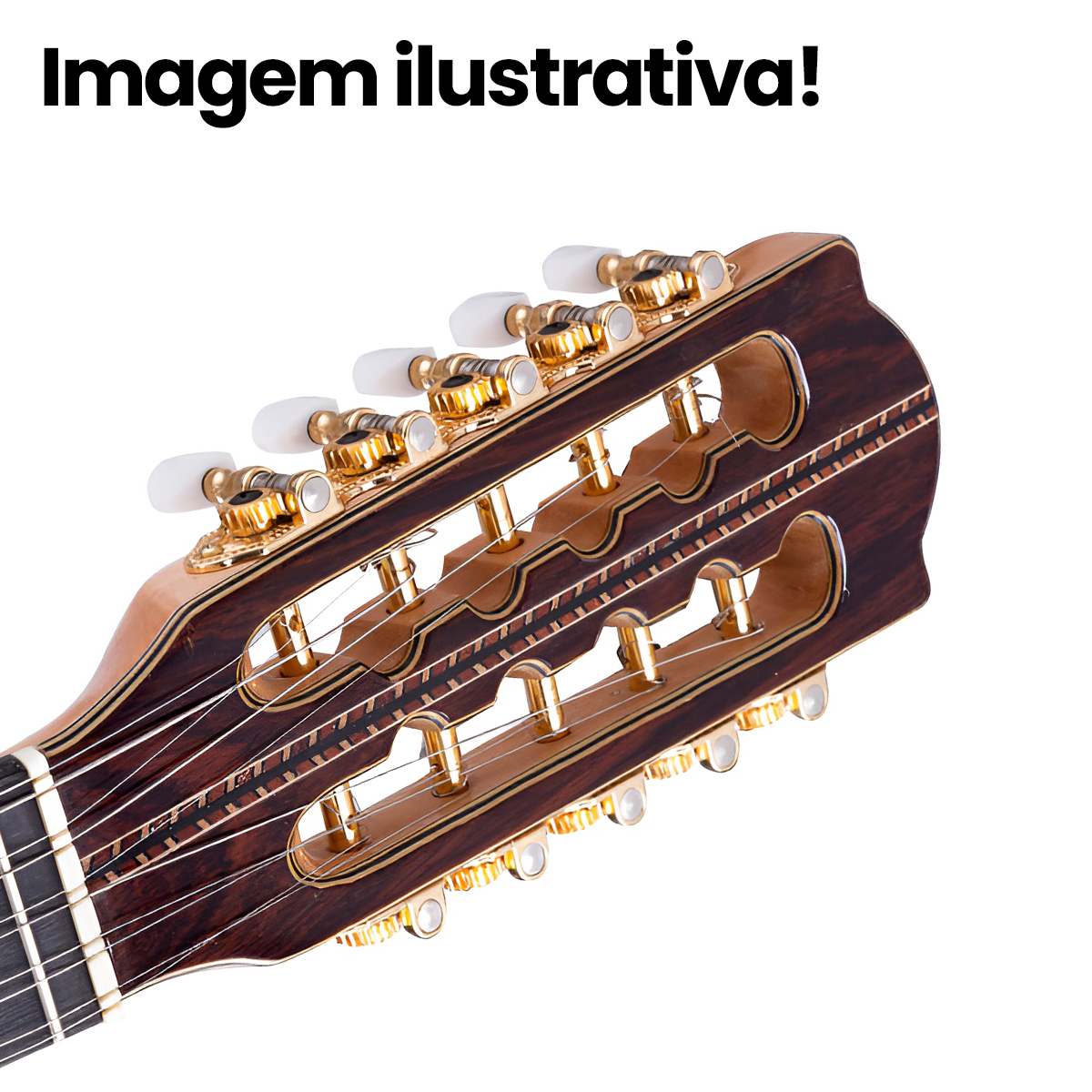 Tarraxas Pino Fino Dourada Para Viola 18 Dentes Rozini | Luthieria ...