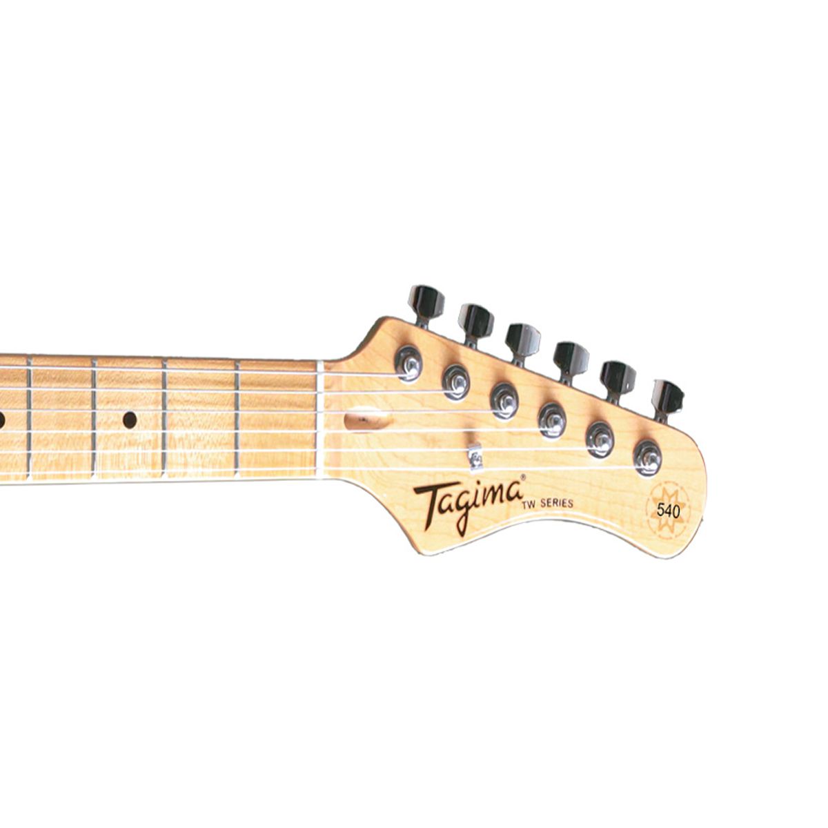 Guitarra Eletrica Super Strato Tagima TG-540 Preta TW Series - American ...