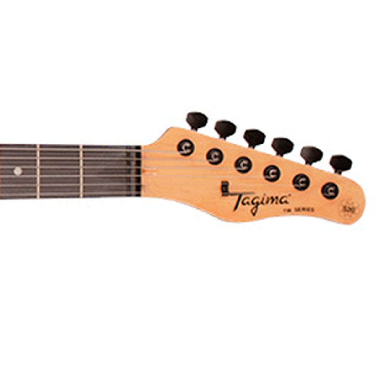 Guitarra Eletrica Super Strato Tagima TG-520 Preta TW Series - American ...