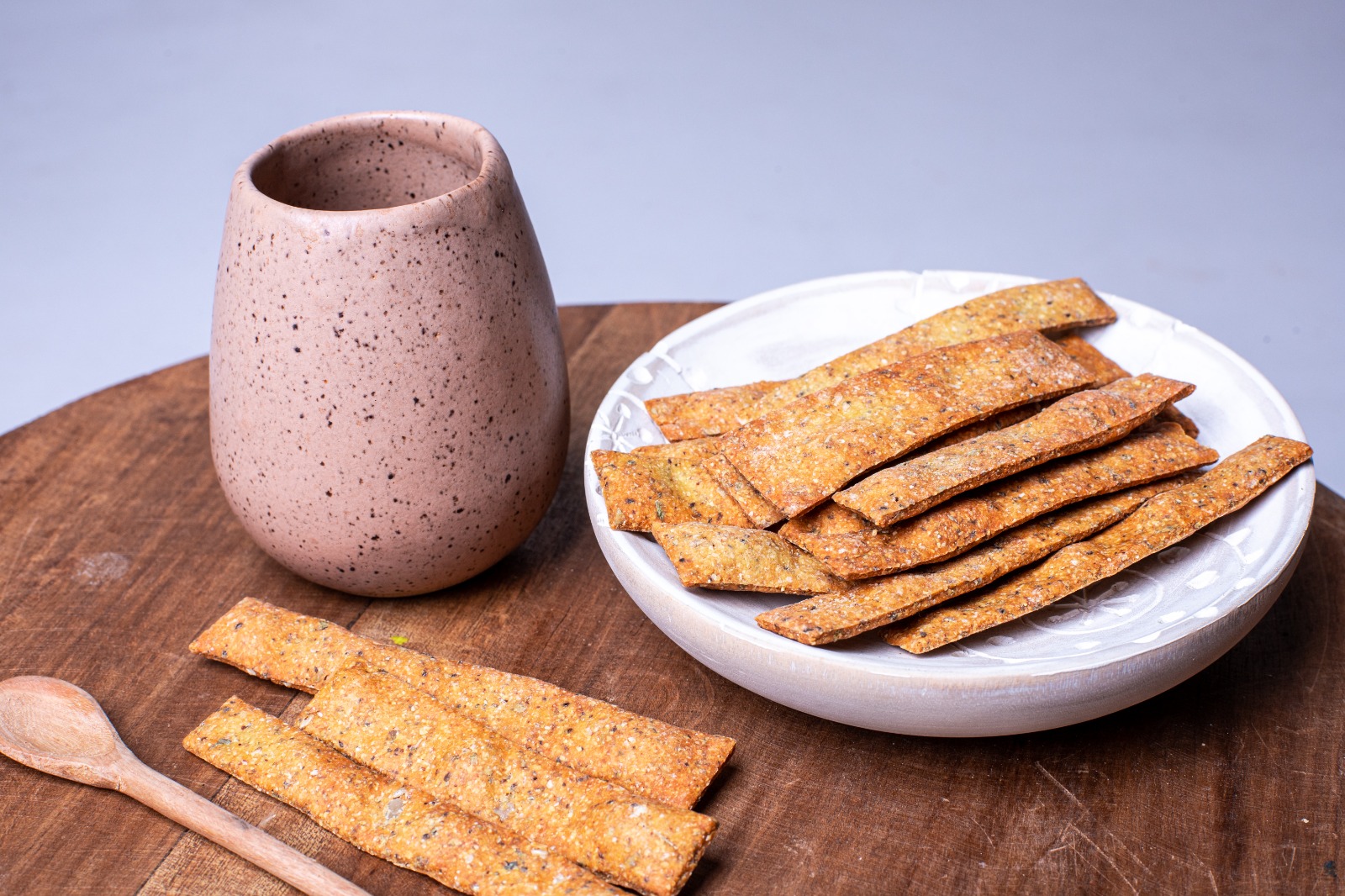 Snacks salgado Multigrãos- Pacote - 100 gramas - Bonne Santé Alimentos