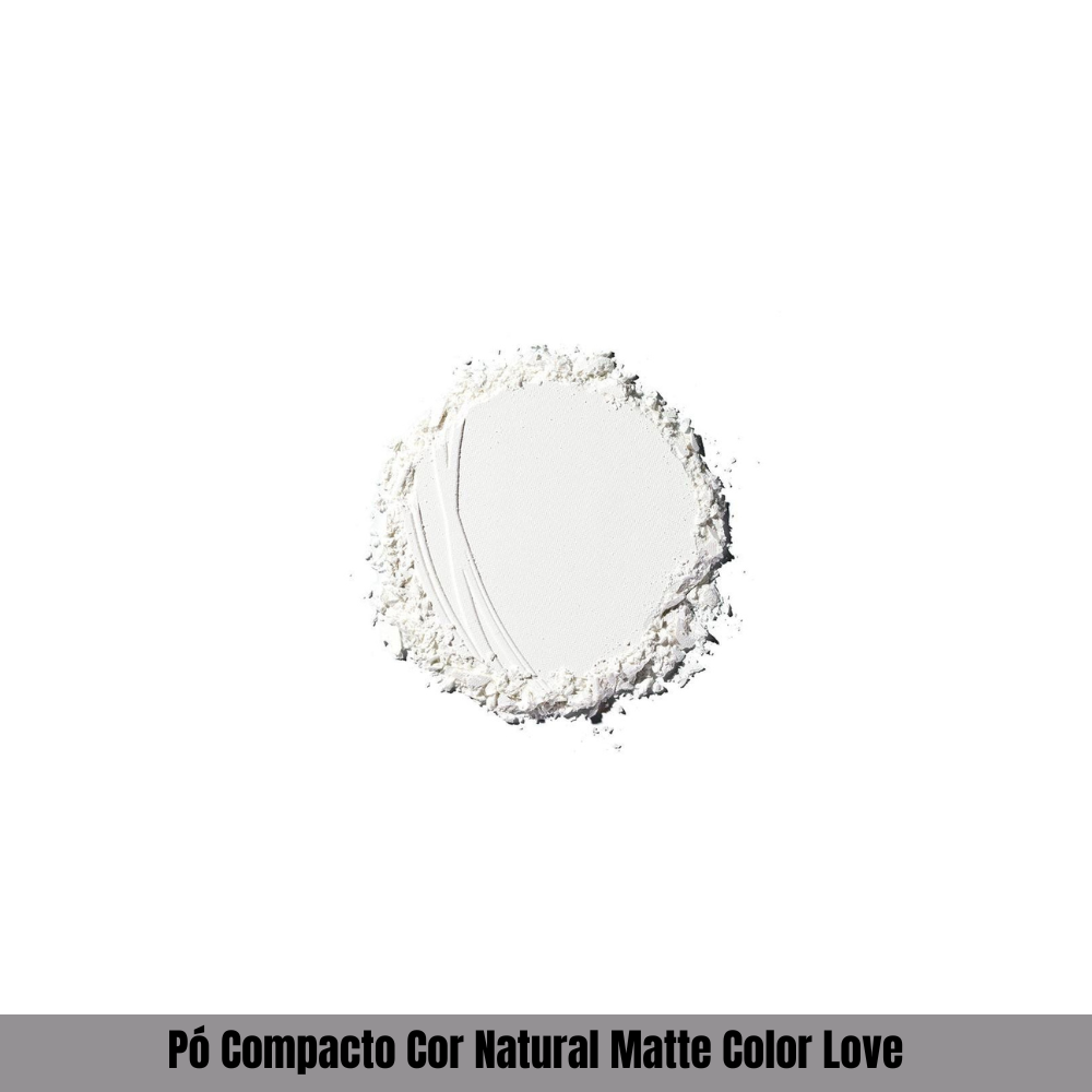 Pó Compacto Cor Natural Matte Color Love - Patricinha Preço Unico ...