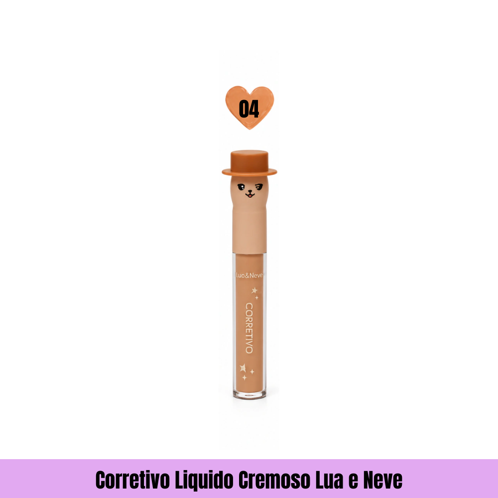 Corretivo Liquido Cremoso Lua e Neve - Patricinha Preço Unico - Loja ...