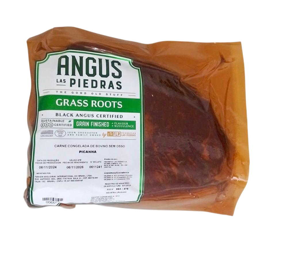 PICANHA BLACK ANGUS - GRASS ROOTS - LAS PIEDRAS (R$189,90/kg) - e-beef ...