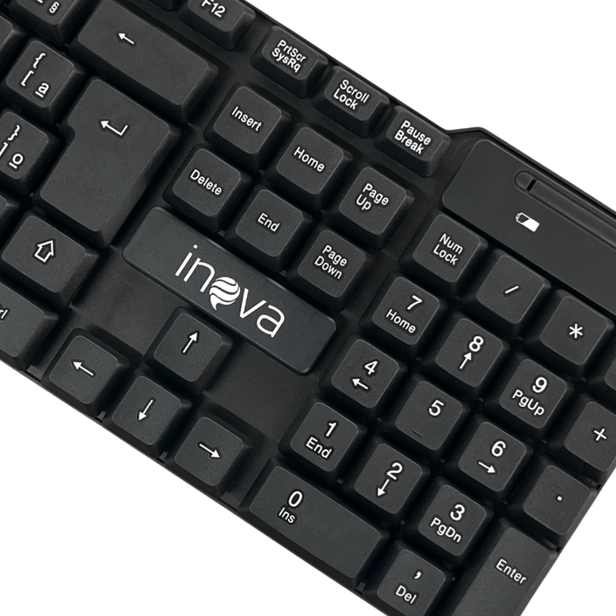 Teclado e Mouse Wireless Inova Key-8388 Preto - Neide Notebook - NN ...