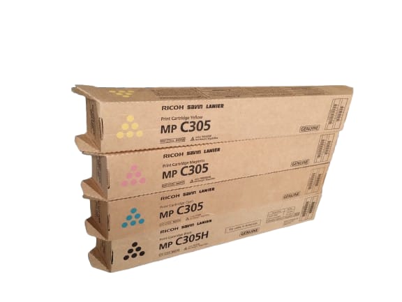 Toner original Ricoh 4 cores 842119 842120 842121 842122 - ClickTonerSP