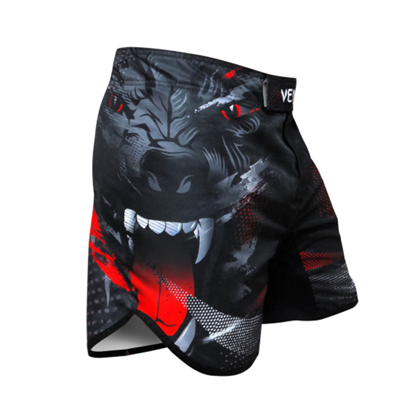 BERMUDA SHORT FIGHT JIU JTSU MUAY THAI MMA VENUM LOBO NIGHTMARE ...