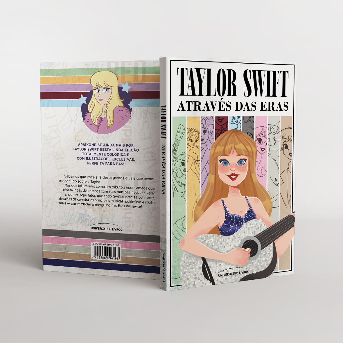 Taylor Swift através das Eras - Edição com brindes! - Universo dos Livros