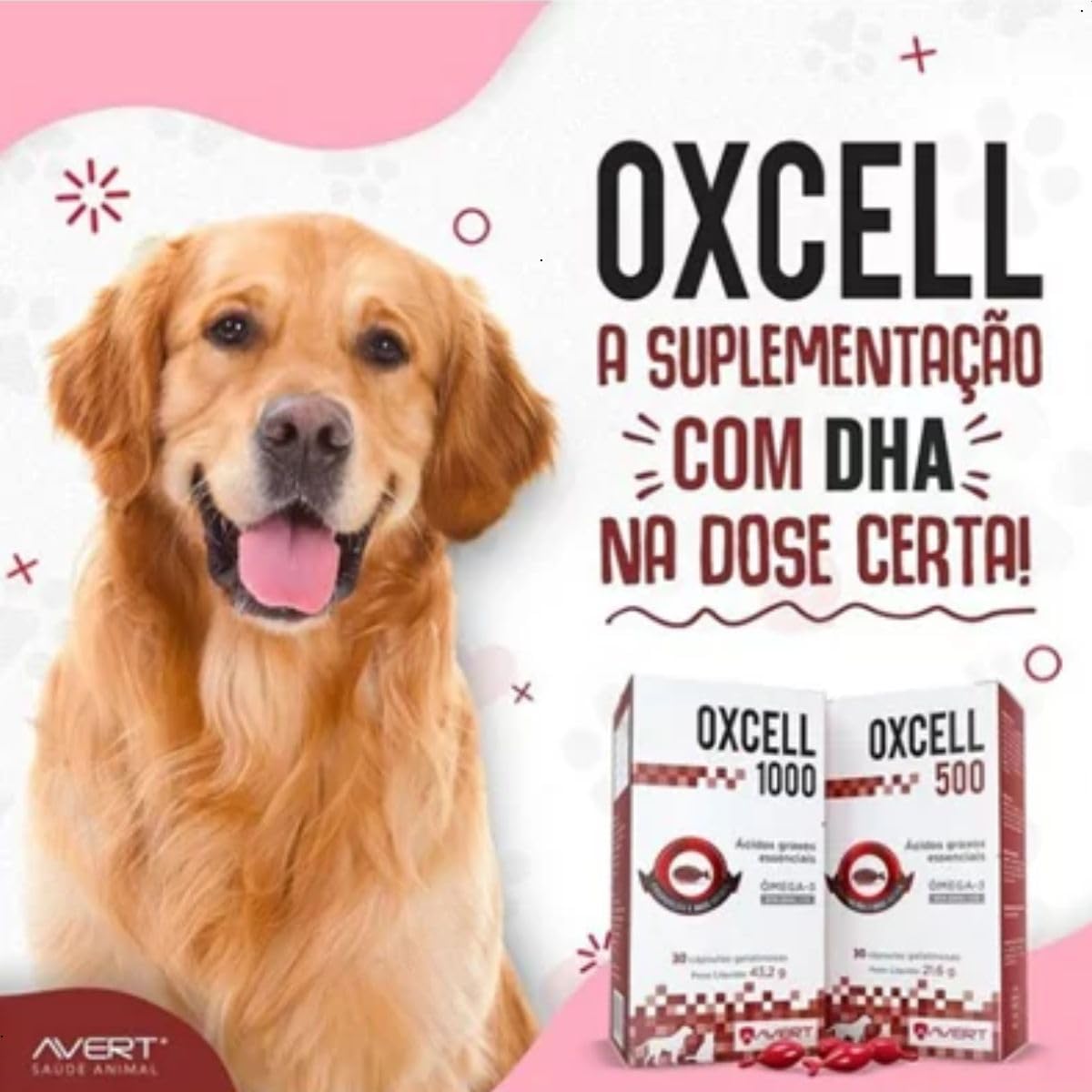 Oxcell 500Mg 30 Cápsulas - O seu pet shop no Rio de Janeiro | Pet Shop ...