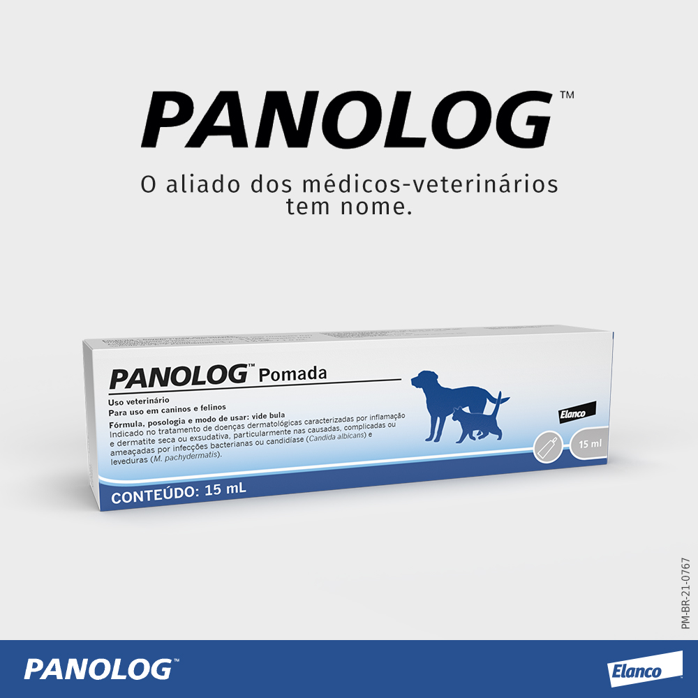 Panolog Anti-inflamatório dermatológico para cães e gatos - O seu pet ...