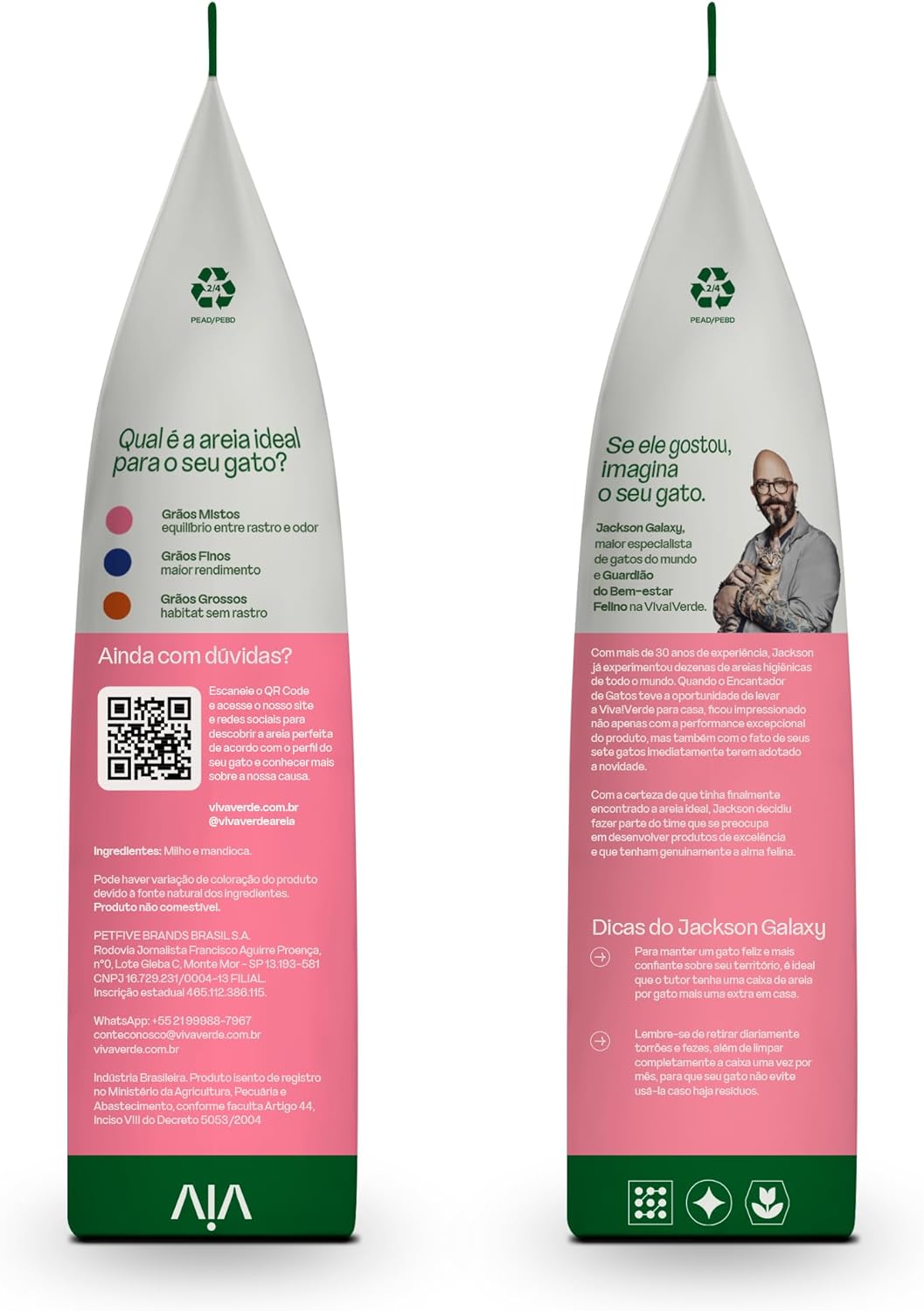 Areia Higiênica Viva Verde 4Kg: Garanta Limpeza Plena para Seus Gatos! - O seu pet shop no Rio ...