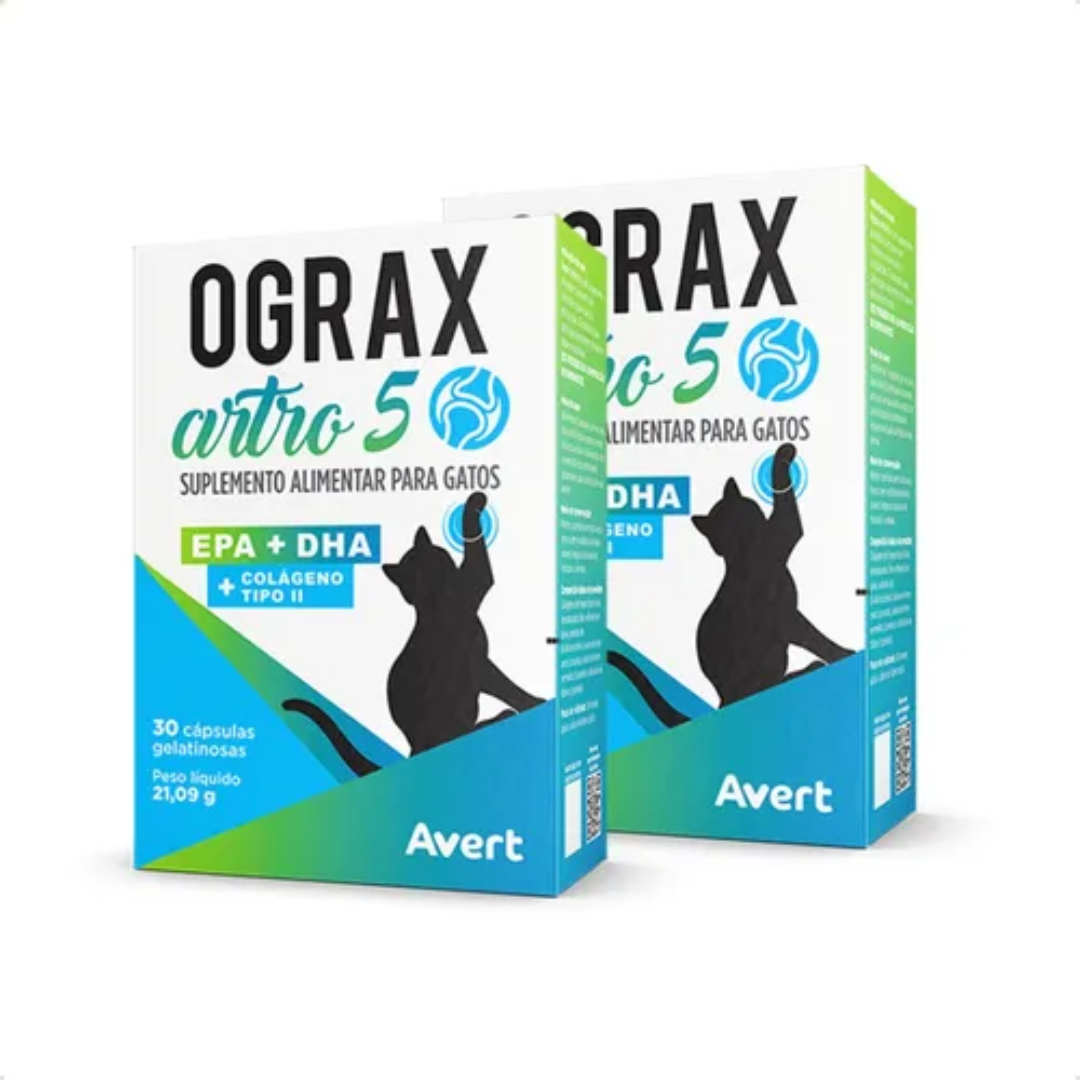 Ograx Artro 5 30 Cápsulas Kit Com 2 Unidades - O seu pet shop no Rio de ... Ograx Artro 5 30 Cápsulas Kit Com 2 Unidades - O seu pet shop no Rio de ...